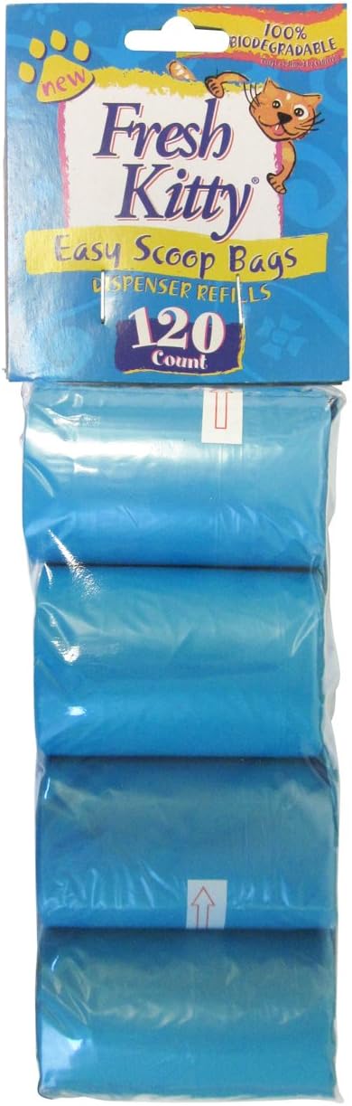 Amazon.com : Fresh Kitty Litter Box Organizer Refill Bags, 120 Count ...