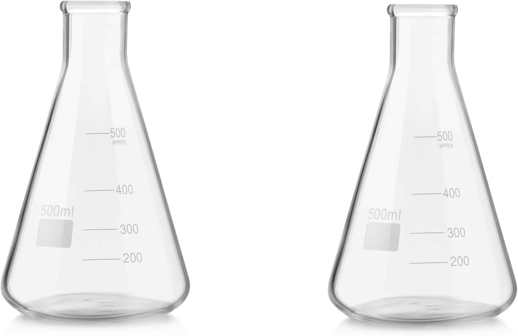 BFC Borosilicate Glass Conical Flask - 500ml : Amazon.in: Industrial ...