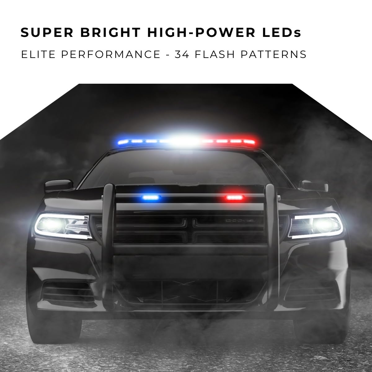 Police Take Down Lights Strobe Lights Xprite Green LED Rooftop Strobe