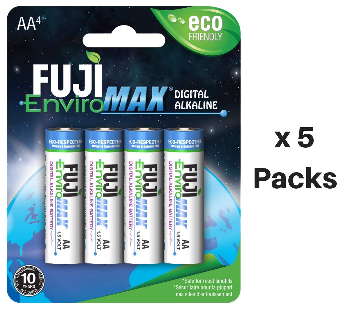 Buy Fuji Enviromax AA Digital Alkaline Batteries - Eco-Friendly, Long ...