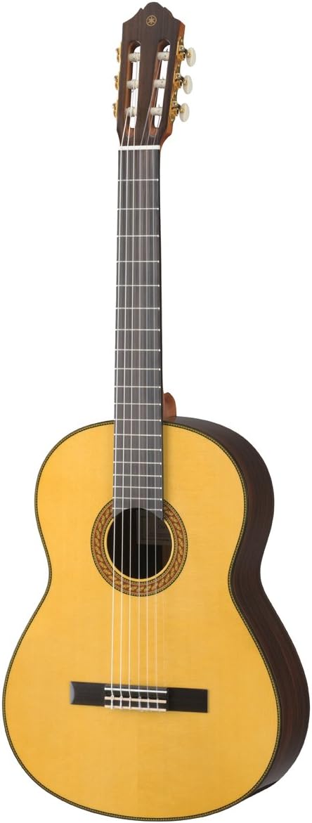Amazon.com: Yamaha GC12 Handcrafted Classical Guitar Cedar : Musical ...