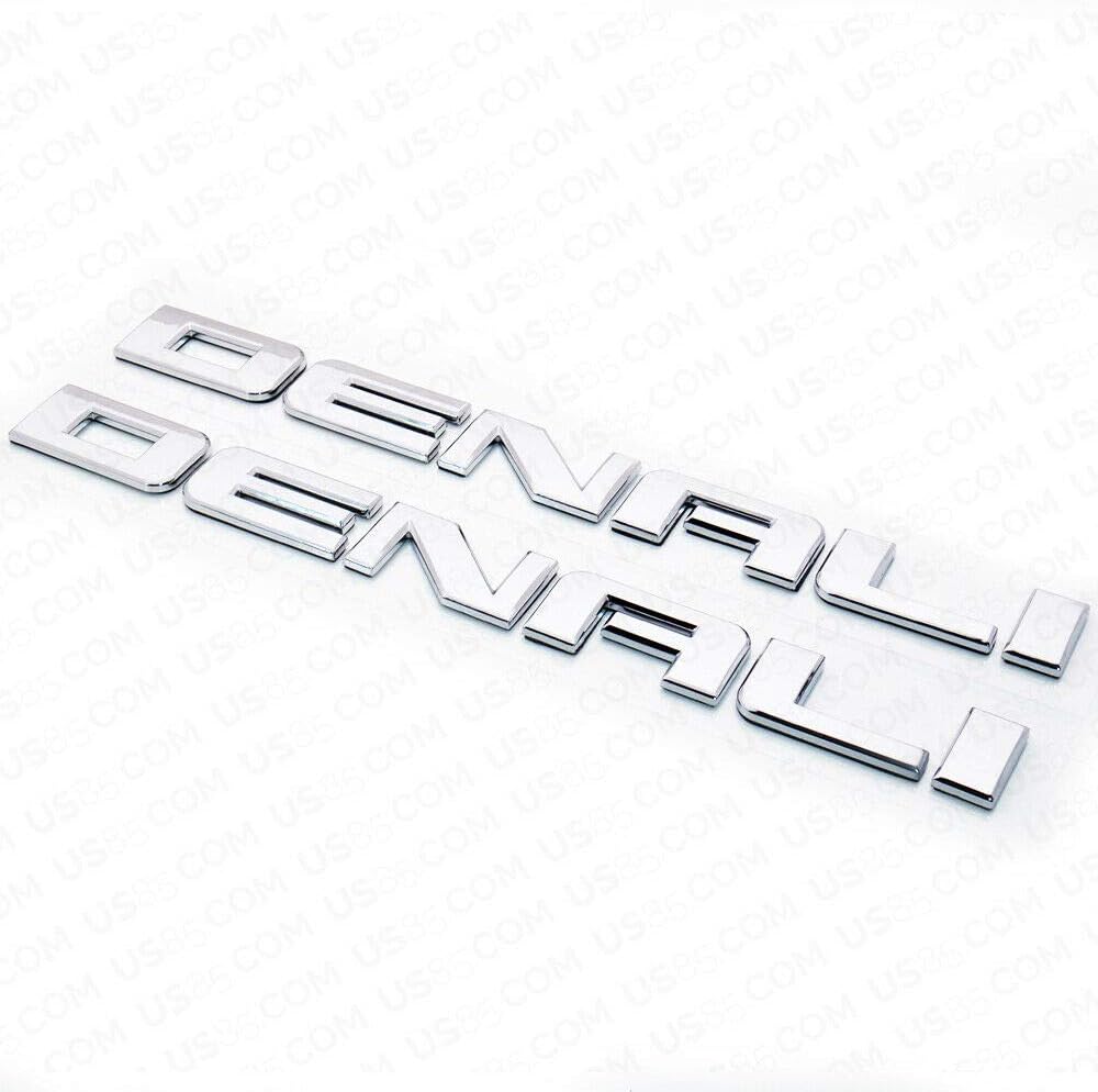 Amazon.com: Denali 3-PC Nameplate Emblem HD Badge for GMC Yukon ...