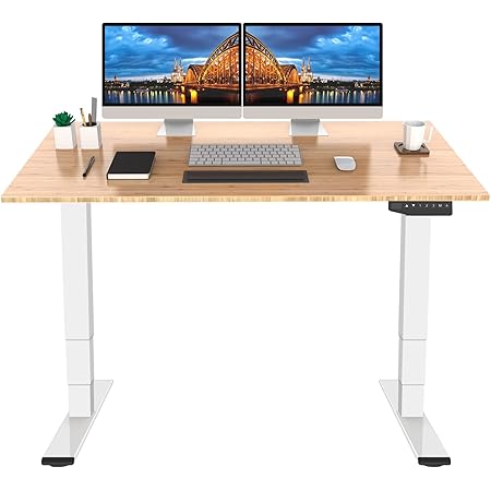 Amazon.com: FLEXISPOT EC1 Electric Adjustable Height Standing Desk ...