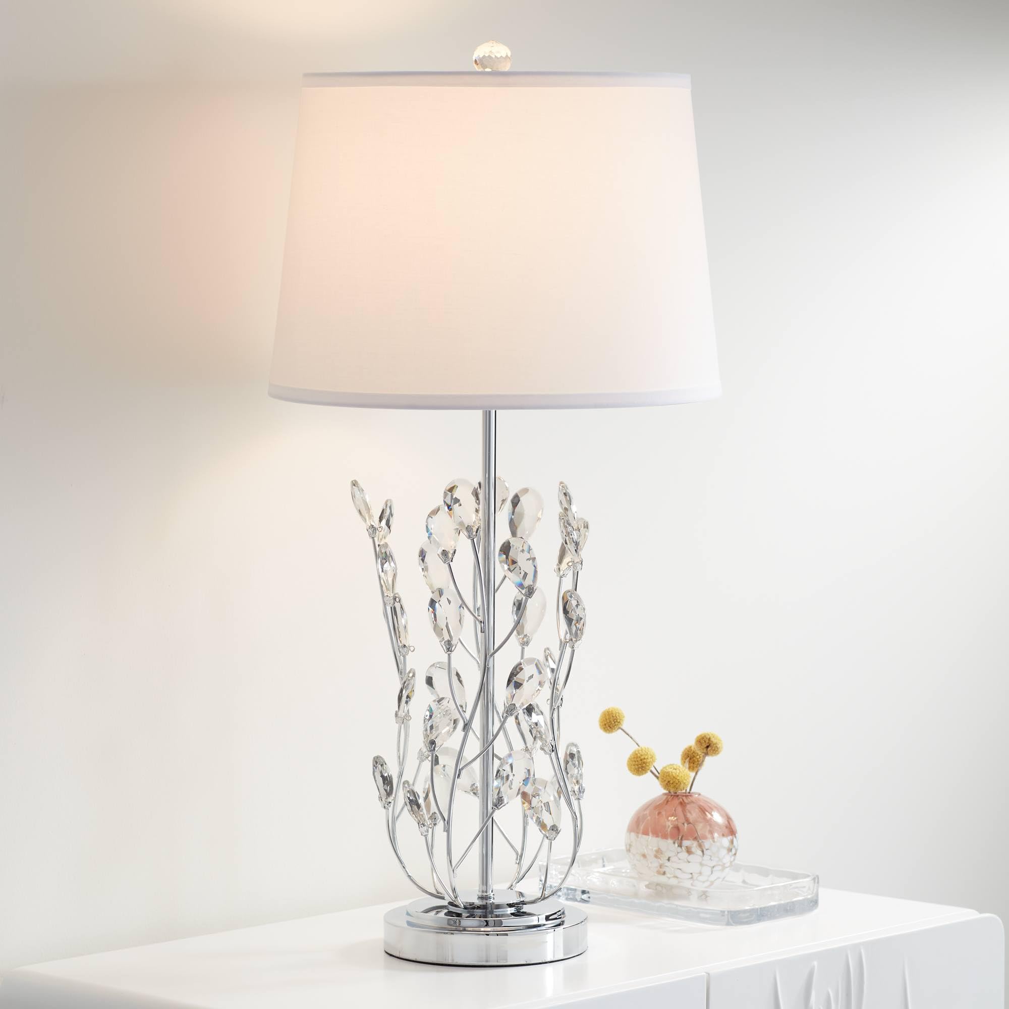 Vienna Full Spectrum Zermatt 28" Tall Crystal Vine Modern Table Lamp ...