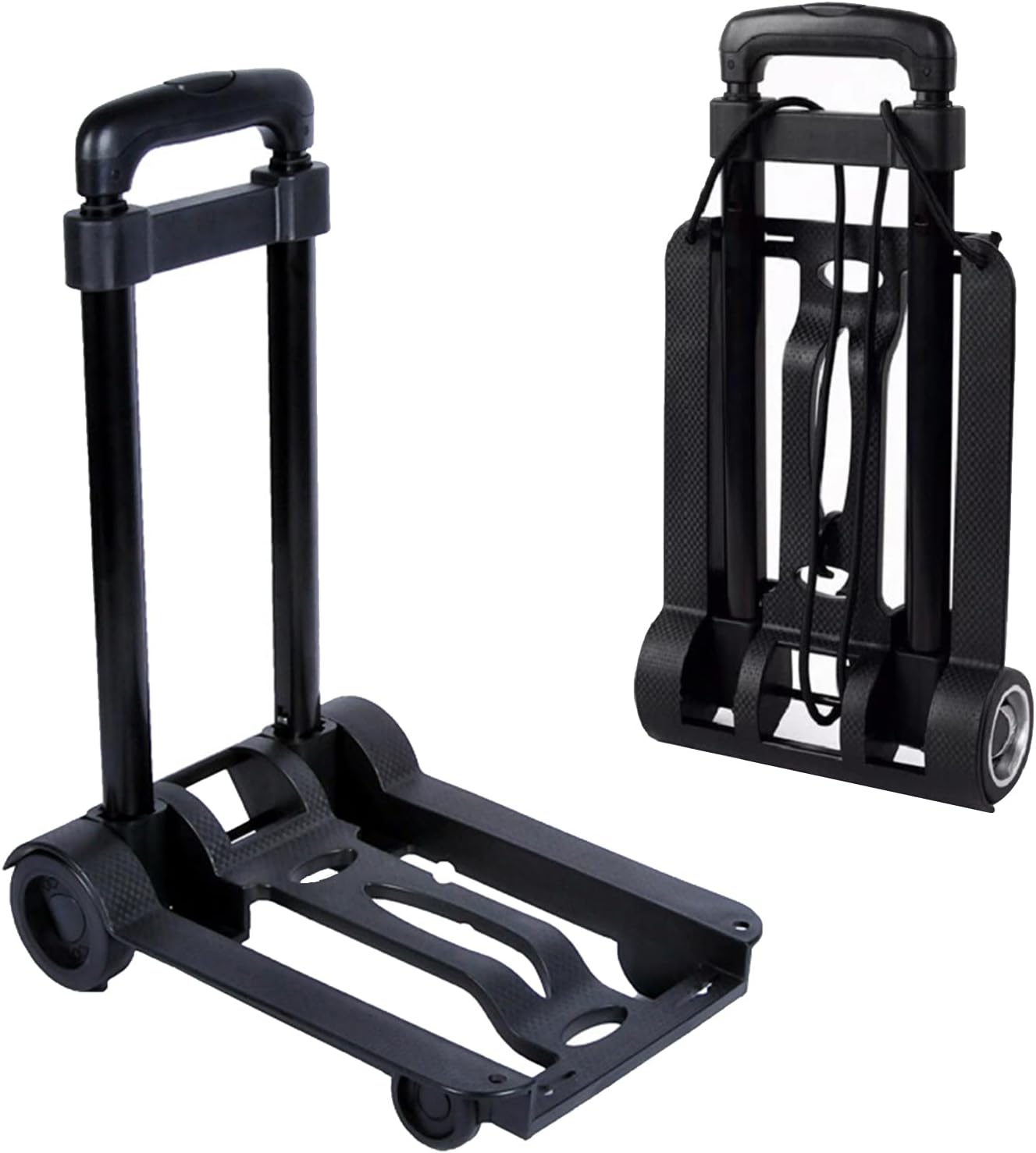 Beauenty Folding Retractable Hand Push Truck, Hand Pull Truck With ...