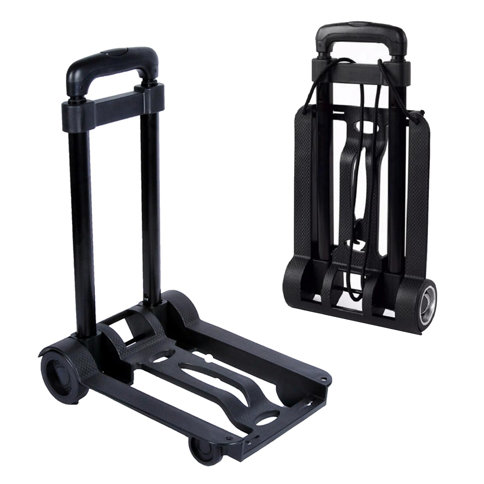Beauenty Folding Retractable Hand Push Truck, Hand Pull Truck With ...