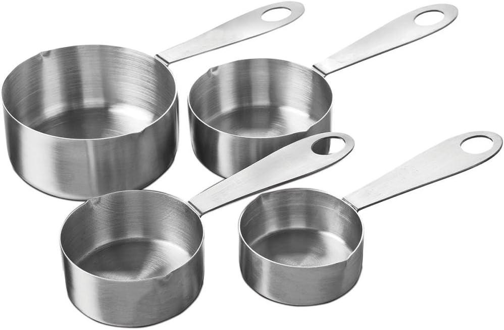 Amazon Measuring Cups 4 Set 1 4 Cup 1 3 Cup 1 2 Cup 1 Cup Home