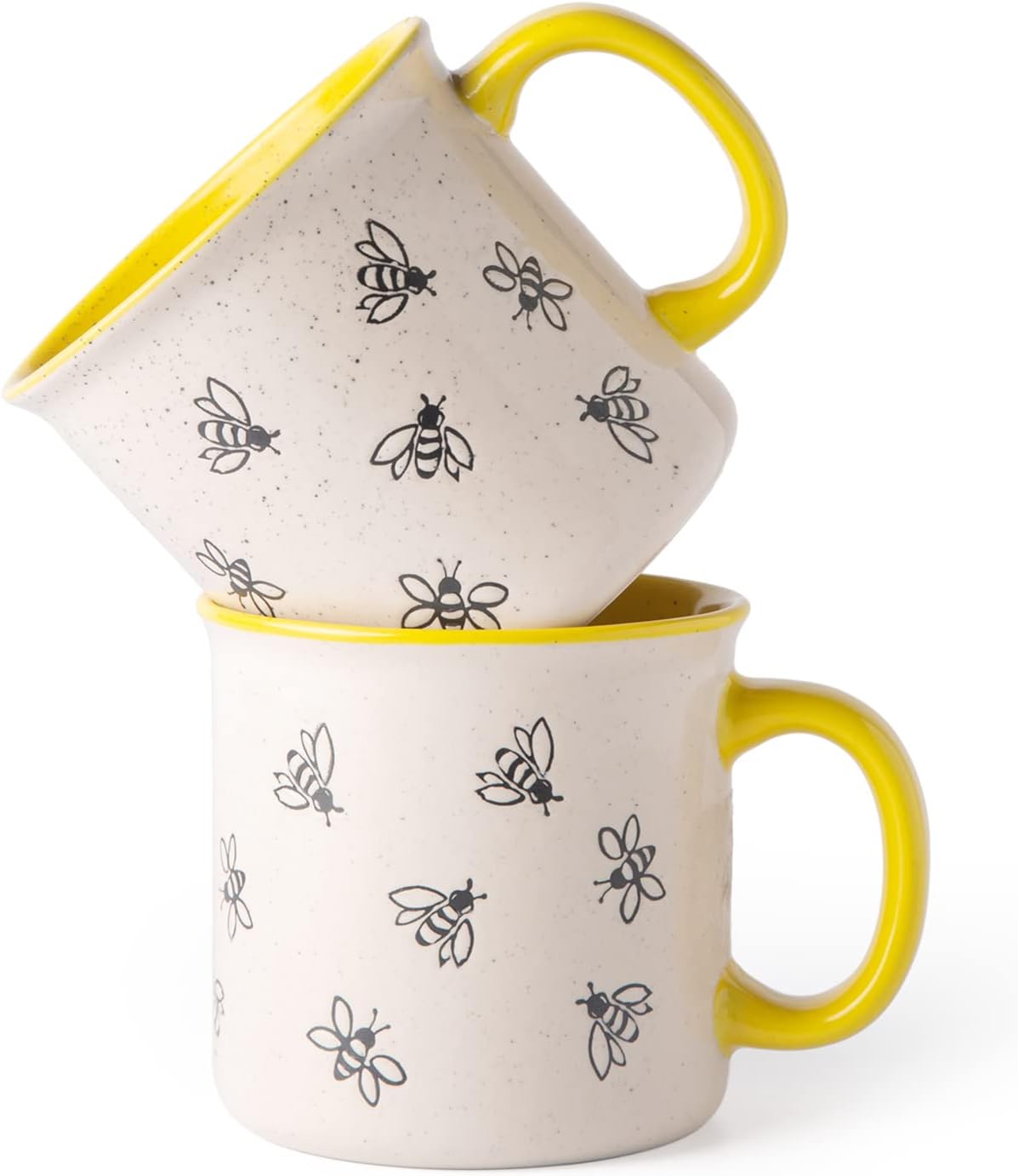 Amazon.com | Raised Design 10oz Bee Mug: Coffee Cups & Mugs