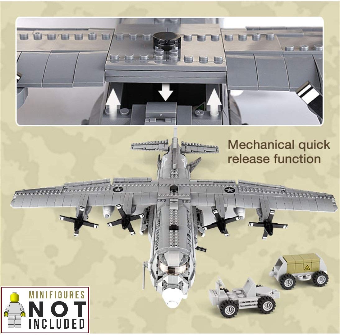 QPZ AC130 Gunship Airplane Model Kits, C130 / C 130 Hercules Military ...