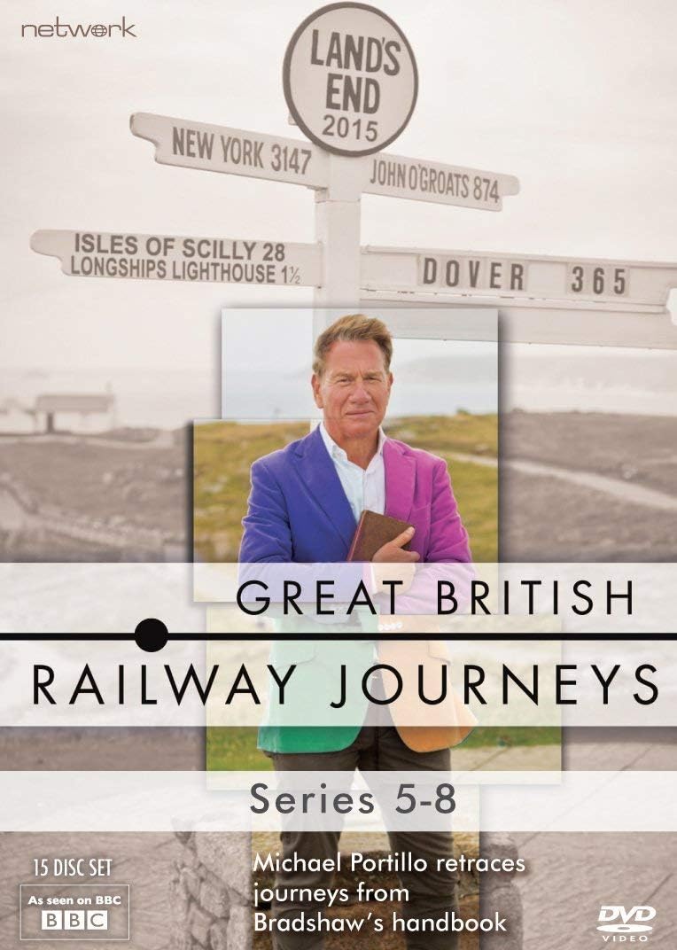 Great British Railway Journeys: Series 5 to 8 [DVD]: Amazon.co.uk ...