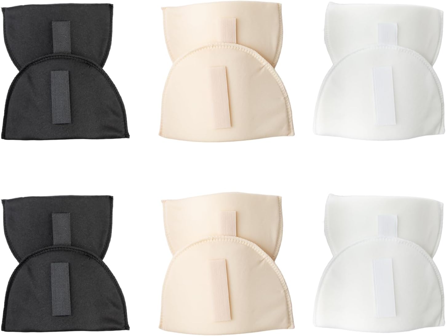 Amazon.com: 3 Pairs 1.5cm Thick Set-in Shoulder Pads - Breathable ...