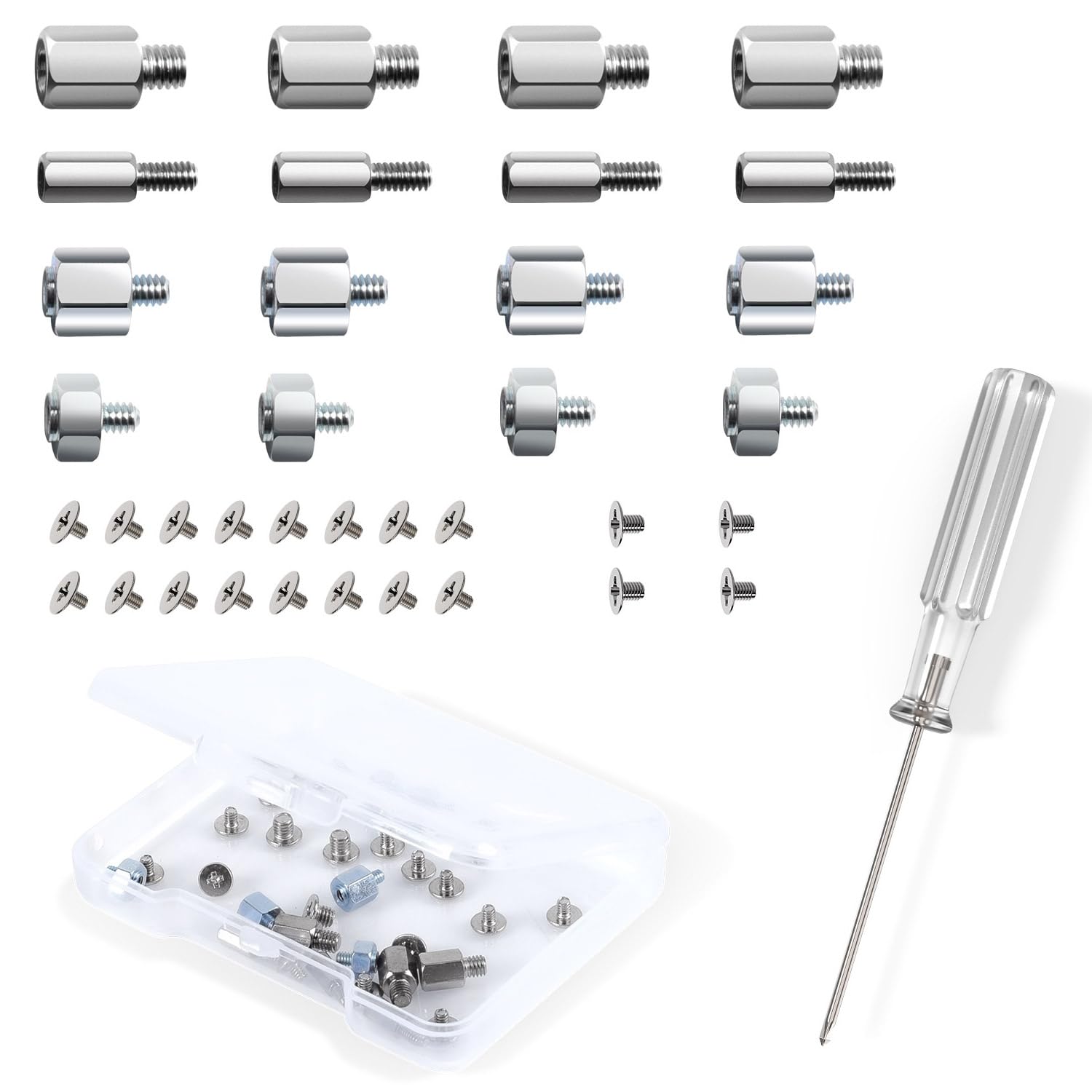 Amazon.com: NVMe M.2 SSD Standoff and Mounting Screws Kit for Asus ...
