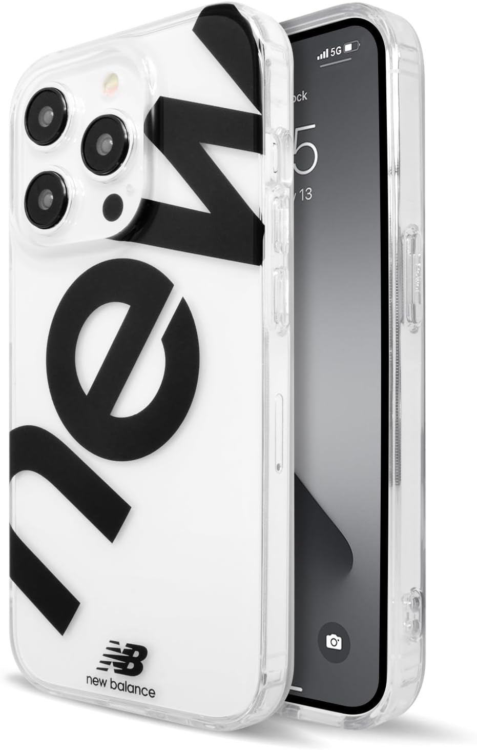 Amazon.co.jp: 【 New Balance 正規品 】 iPhone15 Pro 対応 ケース 「 TPU クリア 」 ニュー ...