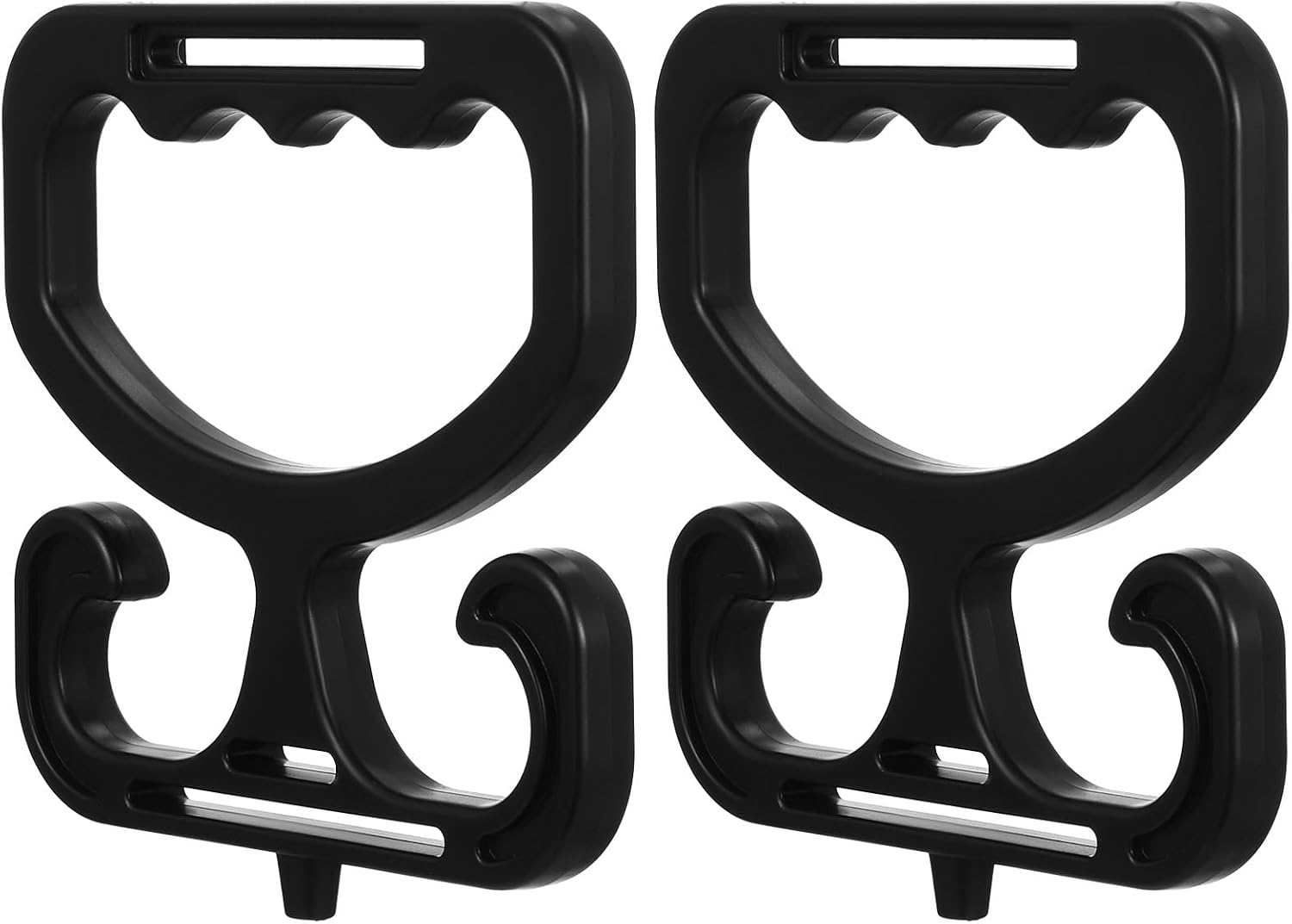 Amazon.com: 2 Pcs Grocery Bag Carrier Handle, Black Shopping Bag Holder ...