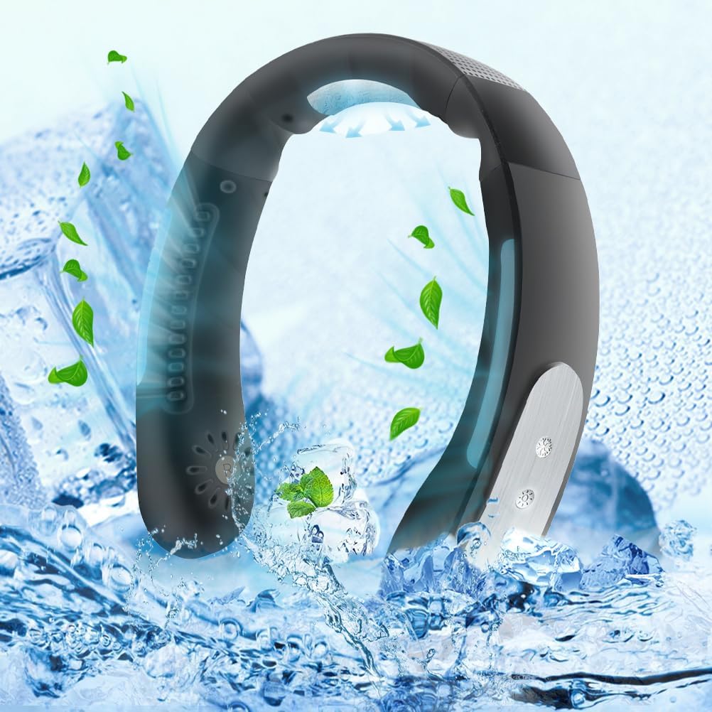 Amazon.com: Neck Air Conditioner USB Portable Air Cooler Mini Electric ...