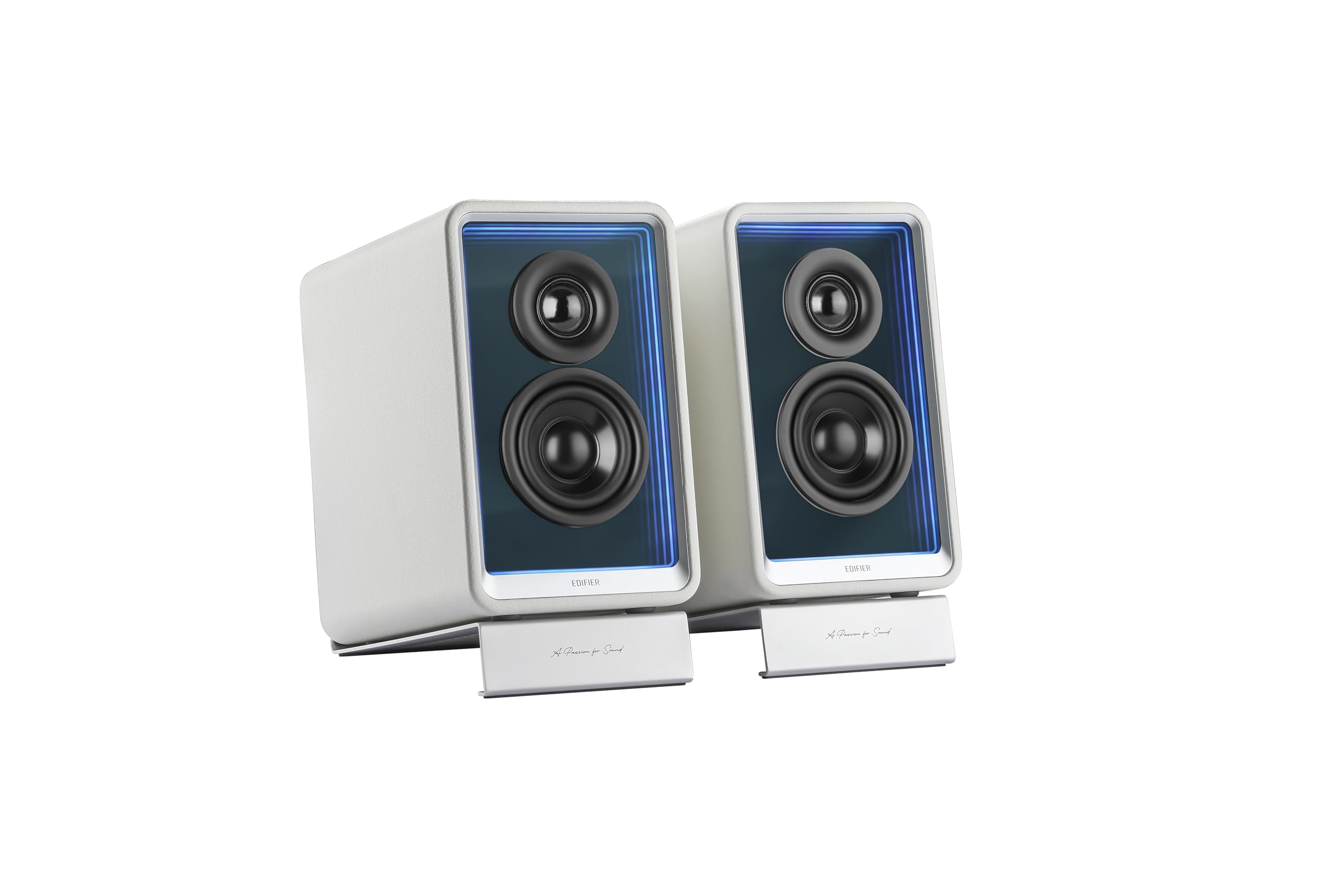 Edifier QR65 Active Design Monitor Speaker (70W) with RGB Light Effects ...