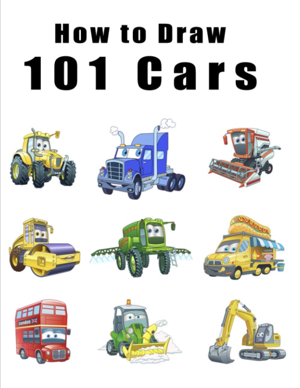 How To Draw 101 Cars How To Draw Cars Step | Desertcart GB