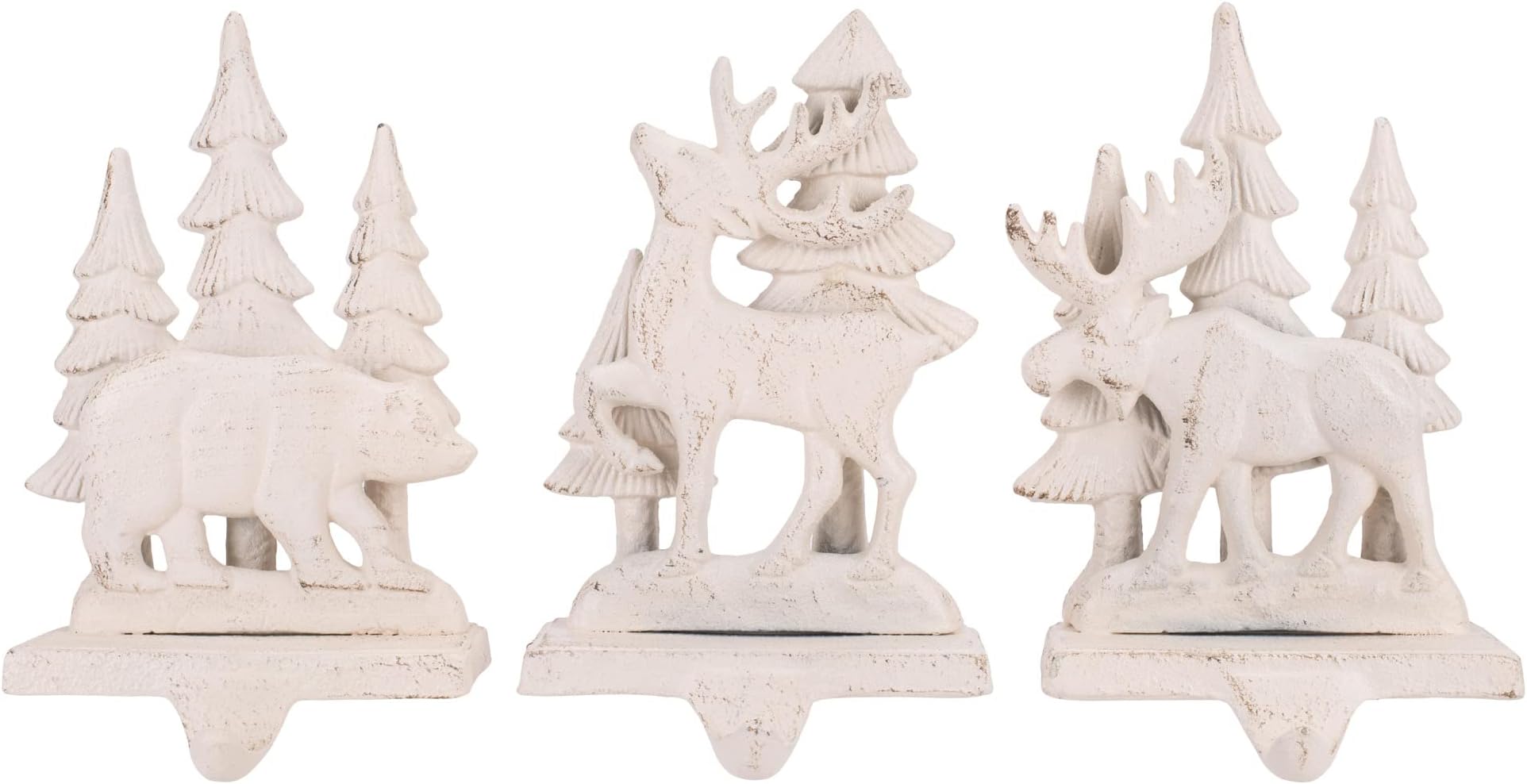 Amazon.com: Park Designs Bear & Tree Stocking Hanger - Set of 2 : Home ...