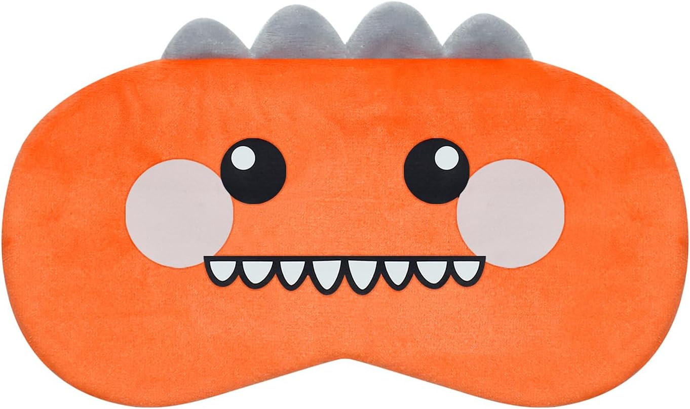 Amazon.com: Cute Sloth Sleeping Mask, Soft Fluffy Plush Blindfold Funny ...