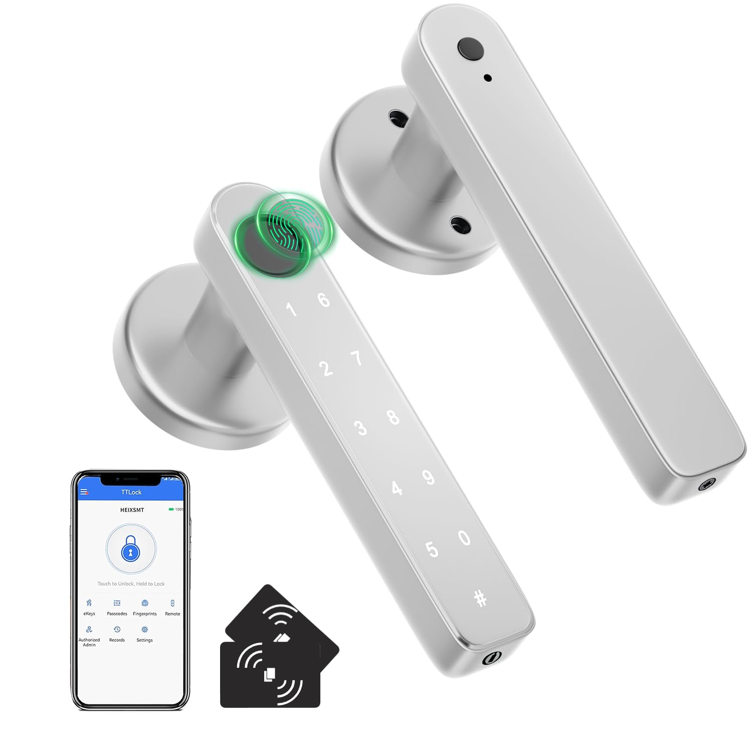Apartment Smart Lock Smart Fingerprint Door Lock - 5 Ways To Unlock ...