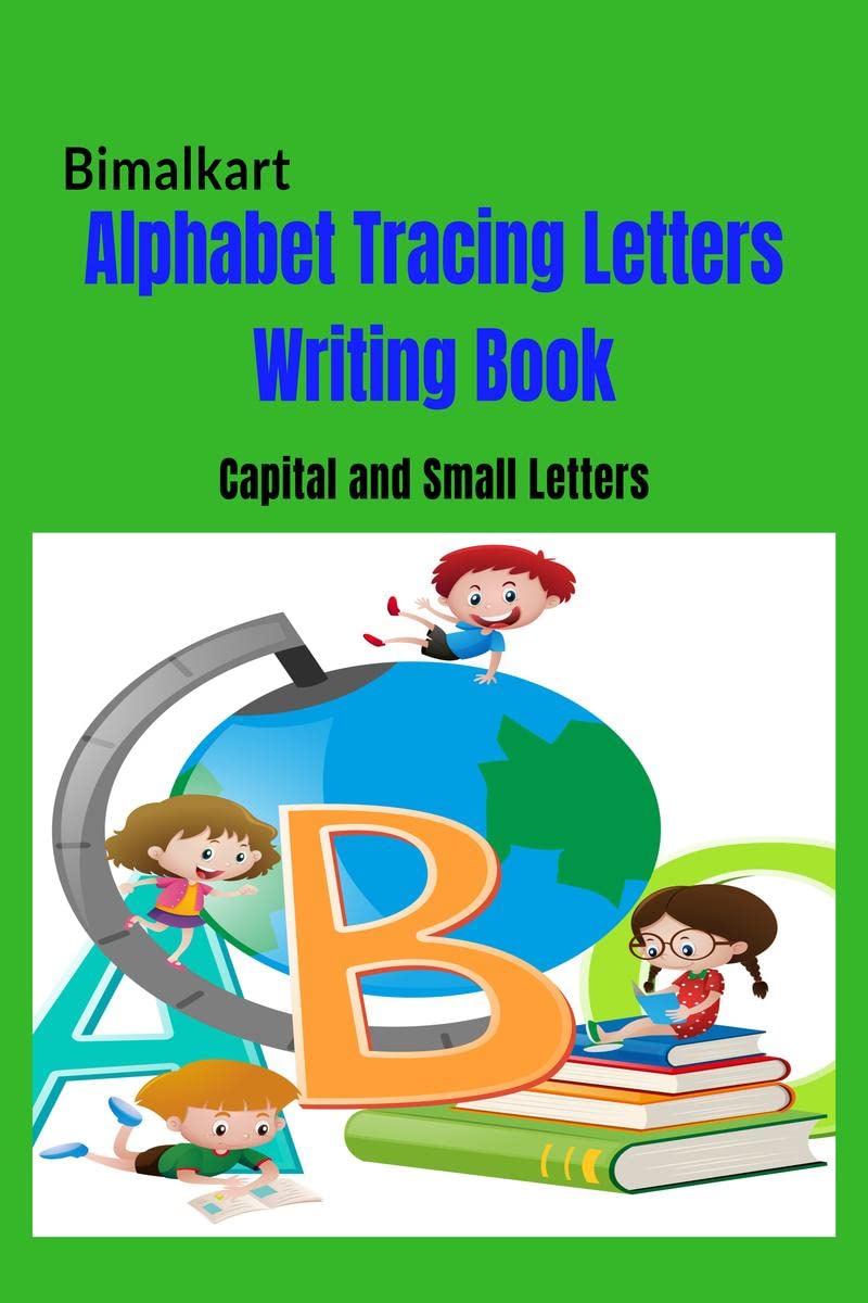 Alphabet Tracing Letters Writing Book : Capital and Small Letters for ...