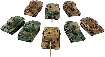 Amazon | Kioware 8 個 1/72 戦車モデルキット パズルゲーム シミュレーション DIY 組み立ててディスプレイ記念品, スタイルc | プラモデル 通販