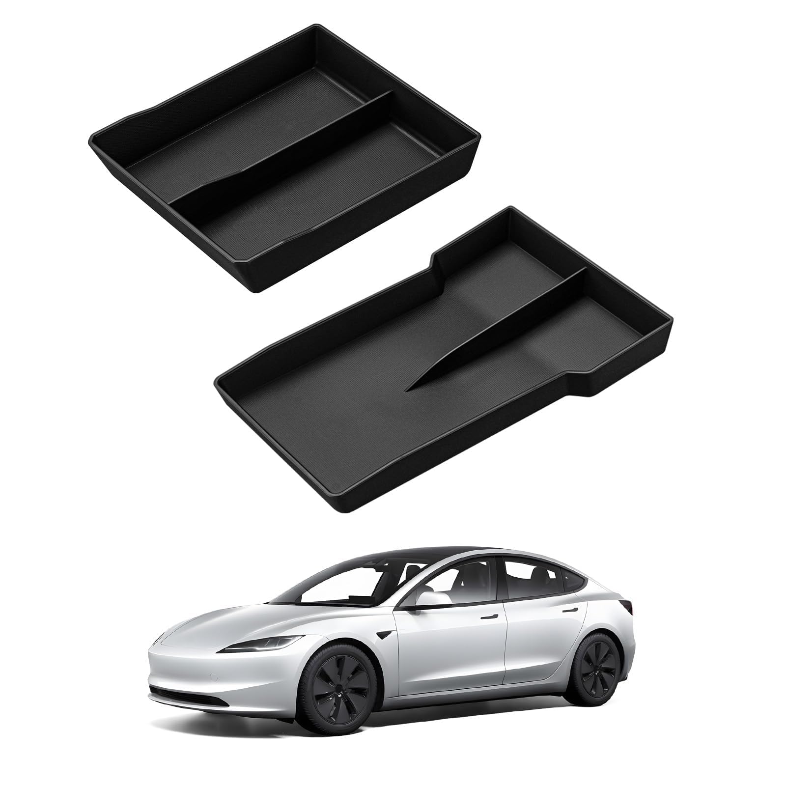 Snapklik.com : 2024 Upgraded Tesla Model 3 Center Console Organizer ...
