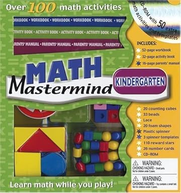 Math Mastermind Kindergarten: Editors of Chart Studio Publishing: 9781592233151: Amazon.com: Books