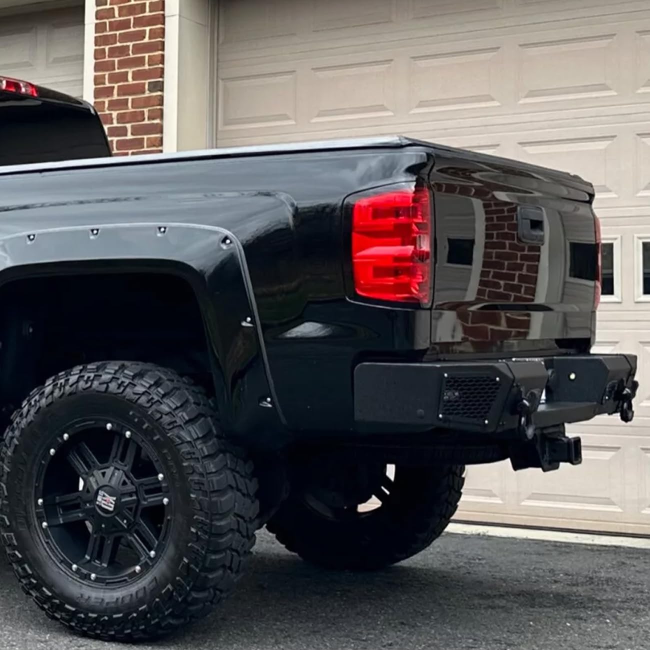 Snapklik.com : VIJAY Rear Bumper Fits 2015-2019 Chevy Silverado 2500HD丨 ...