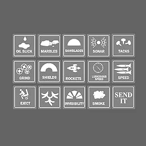 30pcs Car Decal Switch Labels Sticker 15 Patterns for Car or Truck ...