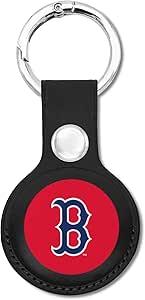 Amazon.com : MLB Boston Red Sox Keychain Apple AIR TAG Holder for Dogs ...