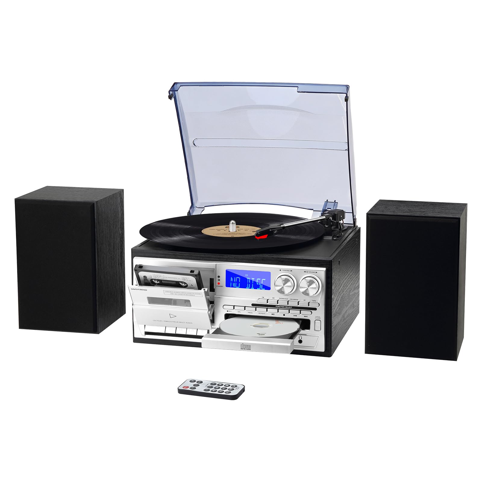 Snapklik.com : 10 In 1 Multi-Function Record Player