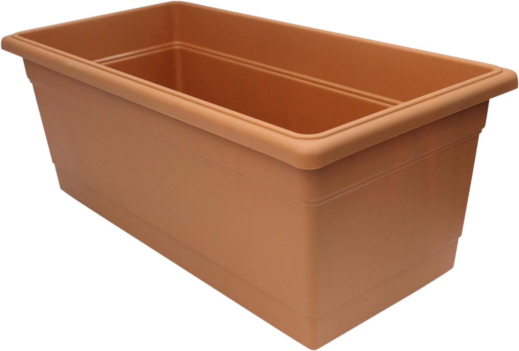 Extra Large 55cm Long Garden Planter Plant Pot Plastic Trough Raised ...