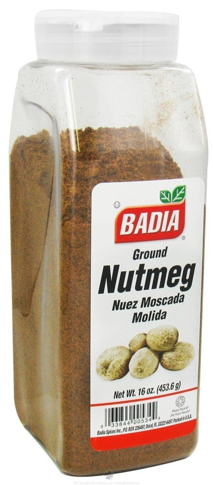 Amazon.com : Badia Ground Nutmeg, 16 oz - Pack of 6 : Grocery Gourmet ...
