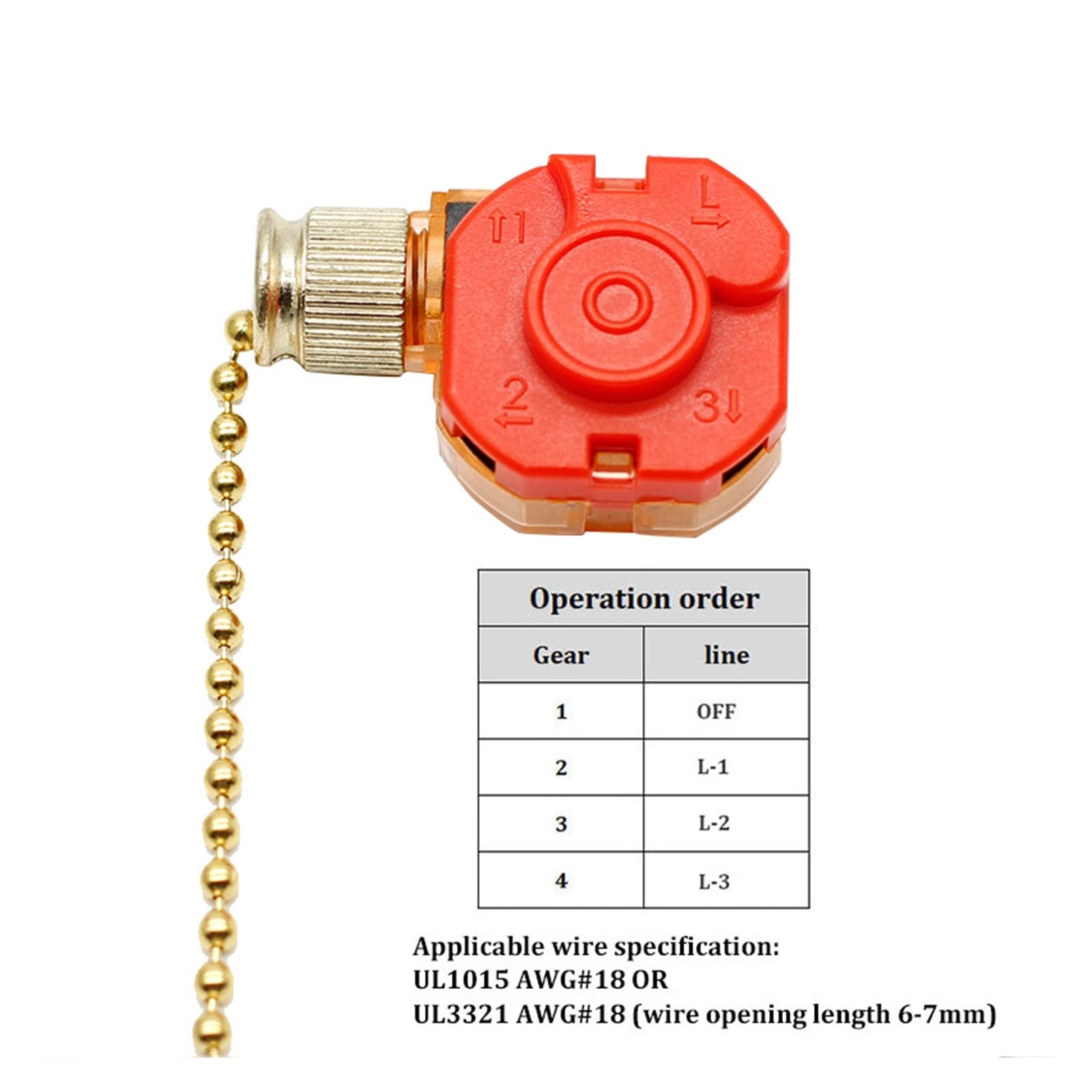 Kte Pull Chain Switches