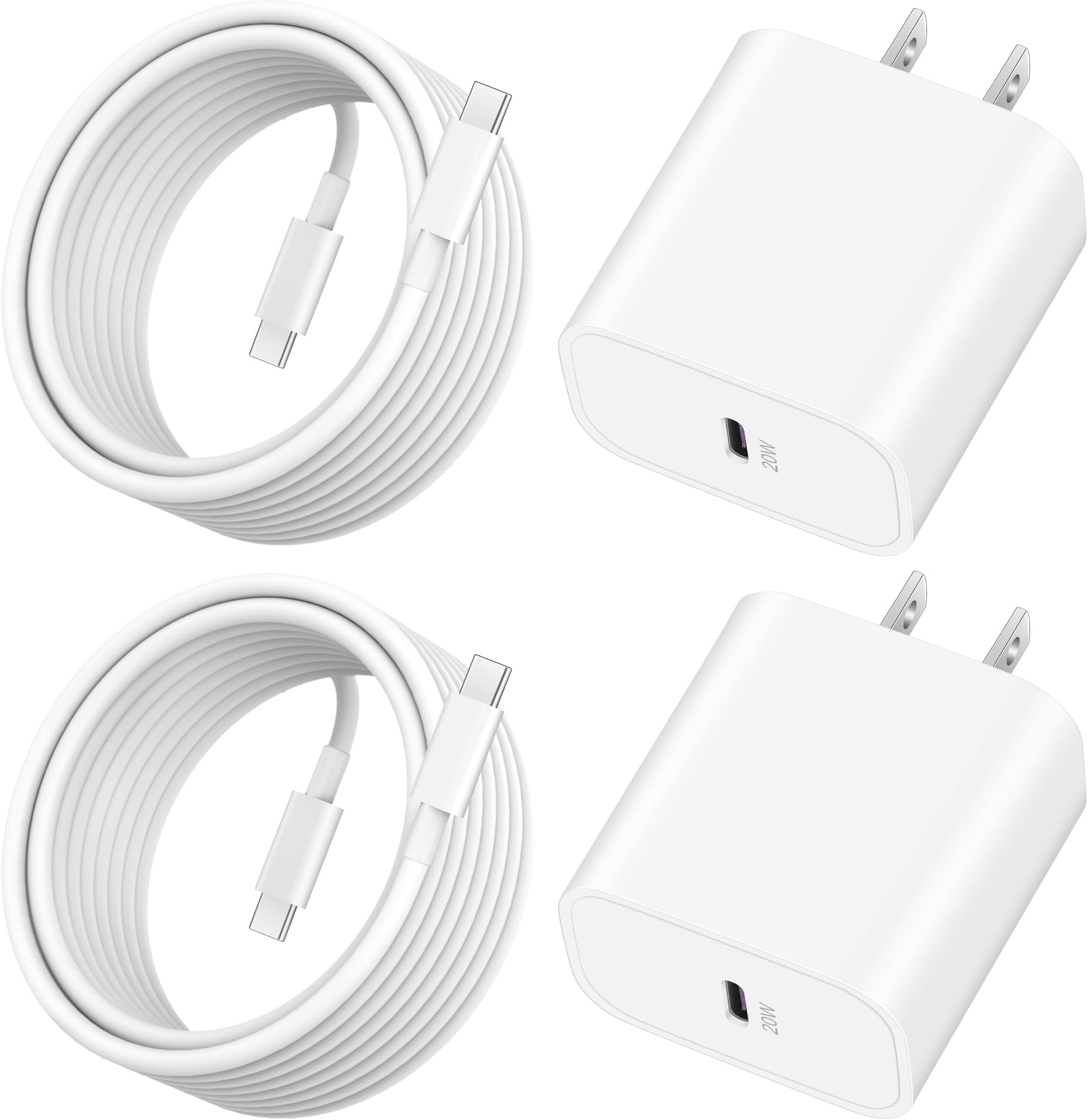 Amazon.com: Google 18W USB-C Power Adapter, GA00193-US, White, Google ...
