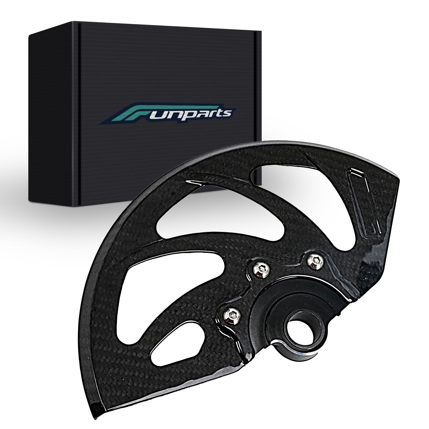 Amazon.com: Funparts Carbon Fiber Front Brake Disc Guard for Surron Sur ...