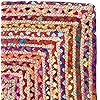 Amazon.com: Ramanta Home Jute Cotton Multi Chindi Braid Rug 2X3' -Multi ...