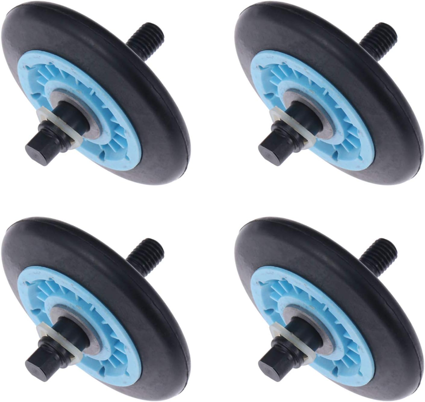 DRELD DC97-16782A Dryer Drum Roller & Axle Kit, Compatible with Samsung ...