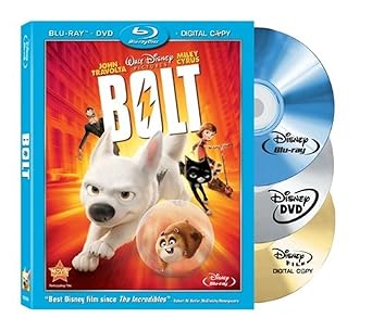 Amazon.com: Bolt (Three-Disc Edition w/ Standard DVD + Digital Copy ...
