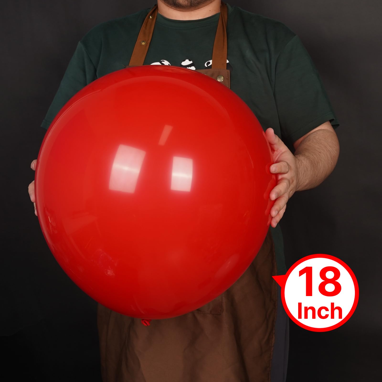 Snapklik.com : Red Balloons 20pcs 18 Inch Red Helium Balloons For ...