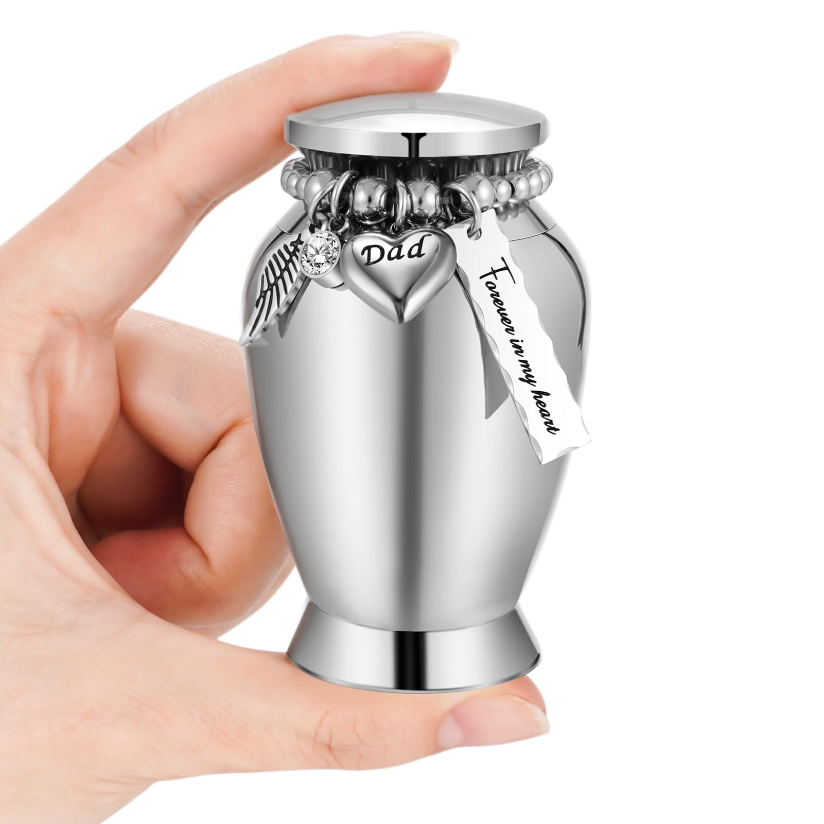 Amazon.com: 2.85 Inch Small Urns for Human Ashes Keepsake Mini ...