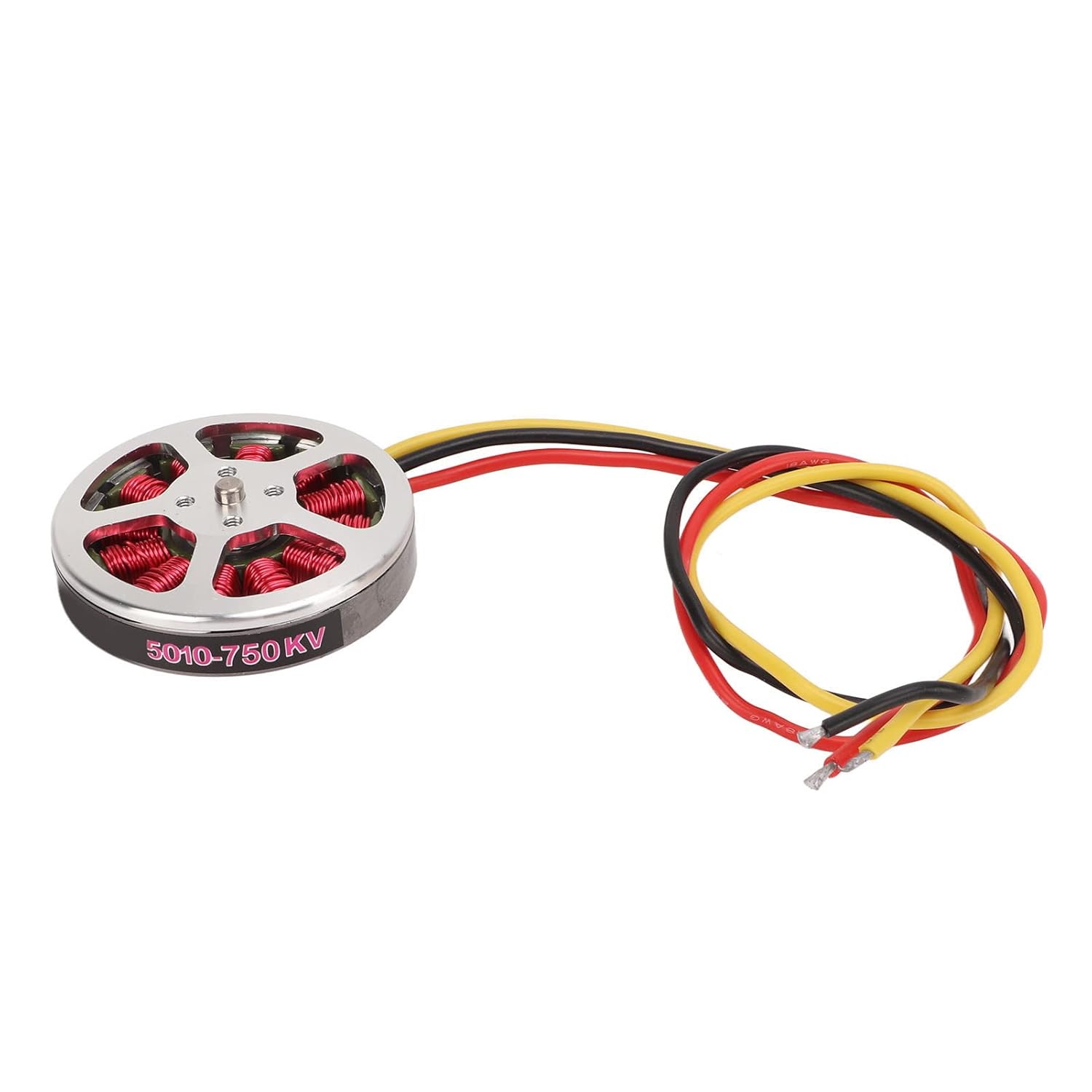 Brushless Motor, 5010 750KV Aircraft Brushless Motor Silver Aluminium Alloy Housing Professional ...