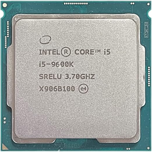 Amazon.com: Intel Core I5-9600K I5 9600K 3.7 GHz Six-Core Six-Thread ...