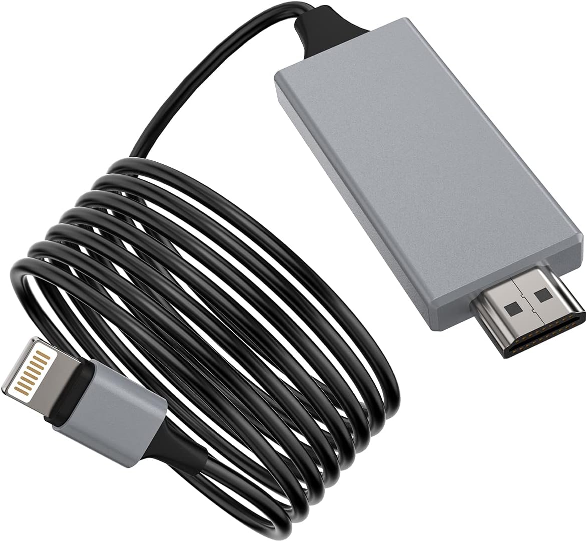 Amazon.com: Lightning to HDMI Adapter for TV Digital AV Port Splitter ...