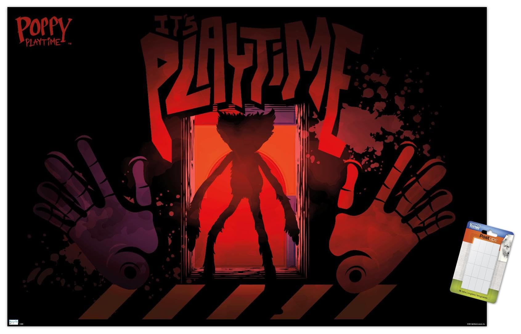 Amazon.com: Trends International Poppy Playtime - It's Play Time Wall ...