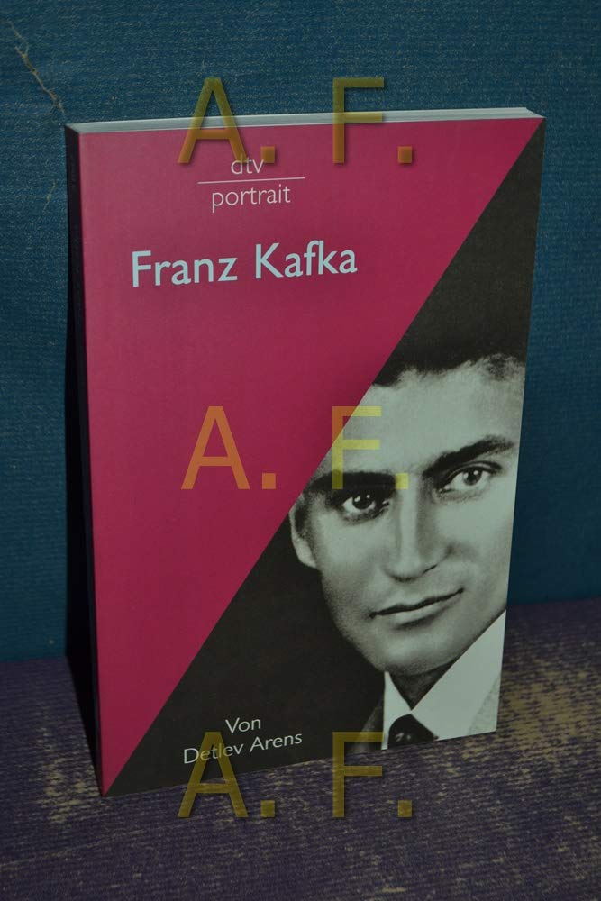 Franz Kafka (dtv portrait) : Sulzer-Reichel, Martin, Arens, Detlev ...