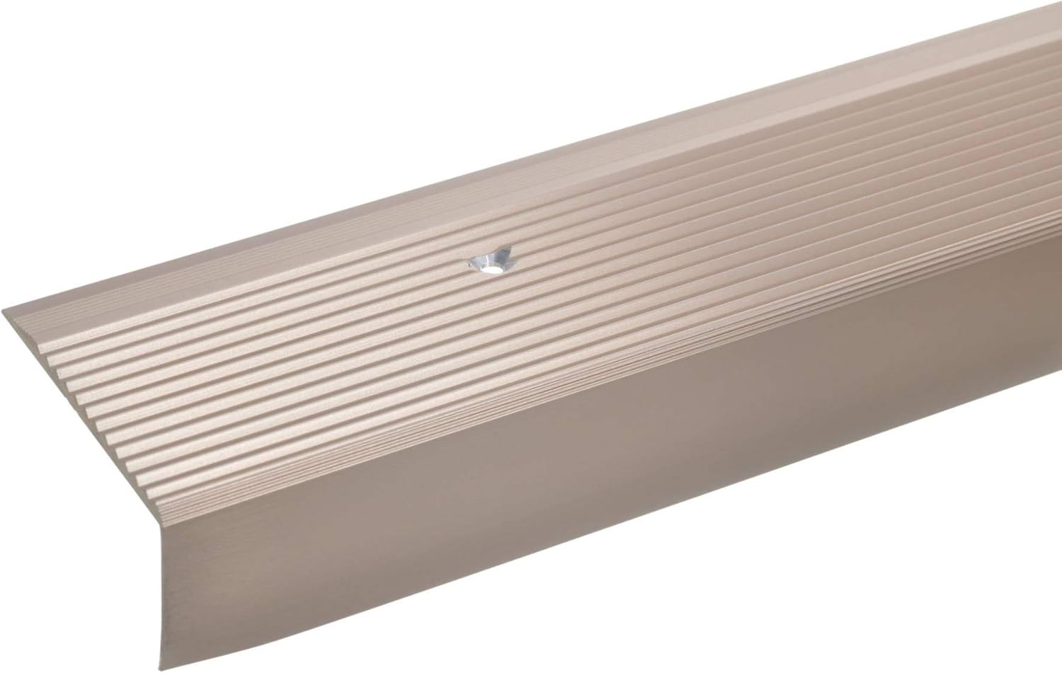 acerto 34011 Profilo angolare per scale in alluminio - 100cm 28x50mm ...