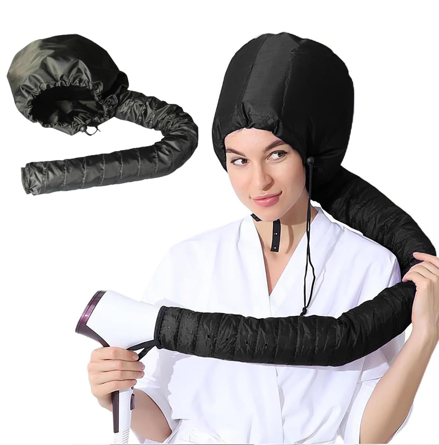 Amazon.com: Net Plopping Cap for Drying Curly Hair, Upgraded Net ...
