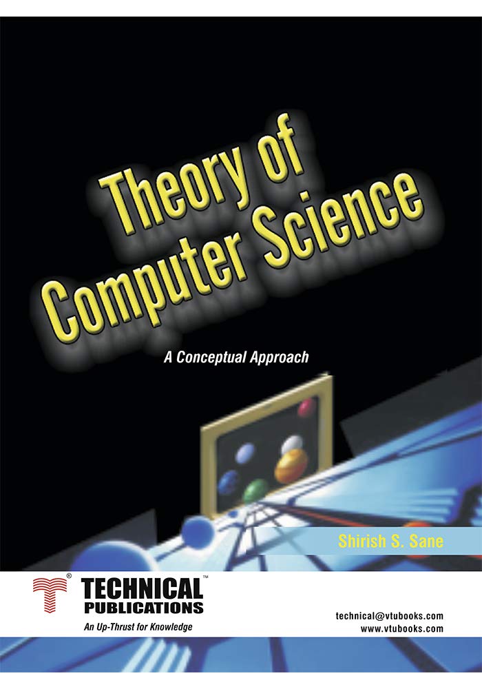 THEORY OF COMPUTER SCIENCE - A Conceptual Approach eBook : Shirish S ...